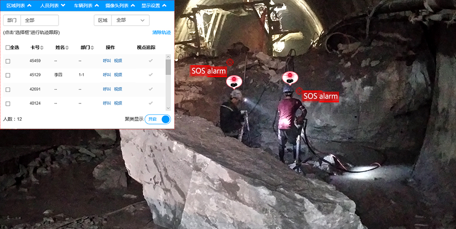 Tunnel accurate personnel positioning system - UWB technology - ehigh ...