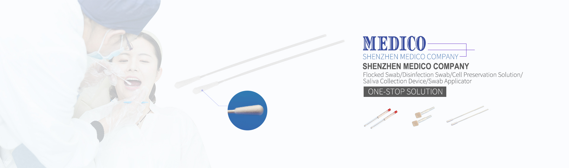 One-time sampling swab-DNA sample cotton swabs-Saliva collector-Genetic ...