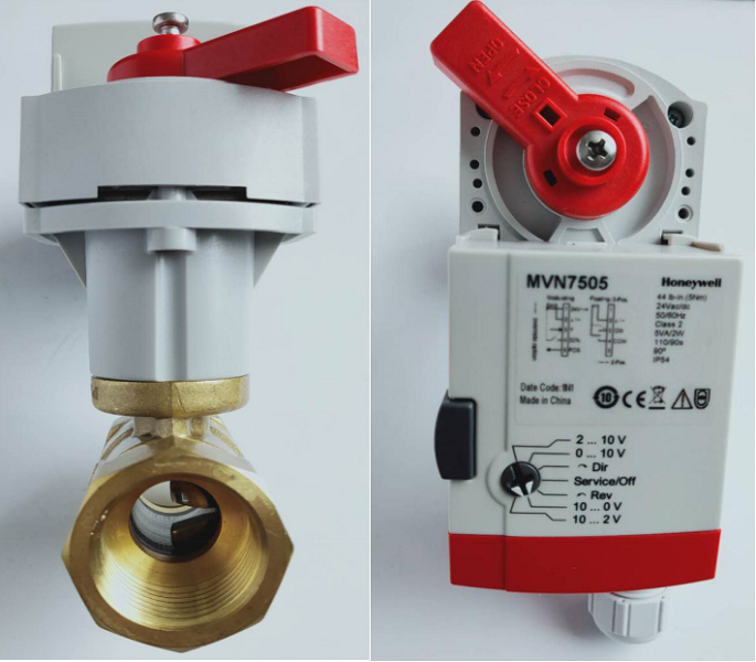 关于HONEYWELL VBA16P系列两通螺纹球阀安装调试相关说明_HONEYWELL VBA16P系列两通螺纹球阀安装_HONEYWELL VBA16P系列两通螺纹球阀调试_上海创仪