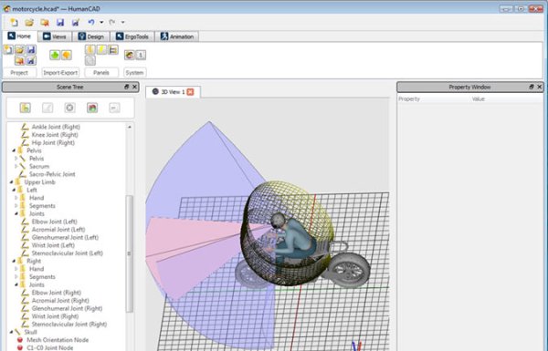 HumanCAD人体运动仿真软件_上海逢友信息科技有限公司