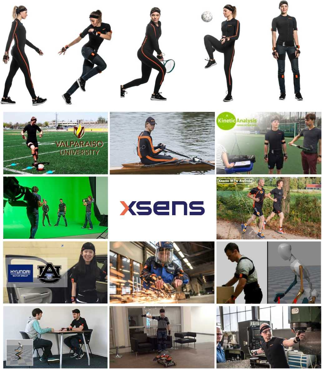 Xsens MVN Analyze三维惯性运动捕捉系统_上海逢友信息科技有限公司